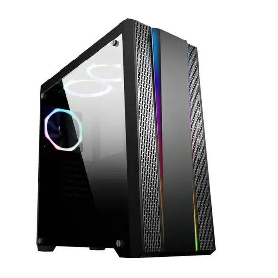 Ippon BIFROST - PC Case, Tempered glass, 3X120 Rainbow fans :: מארזים ...