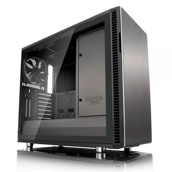 Fractal Design Define R6 TG - PC Case, USB-C, Gunmetal :: מארזים :: חומרה